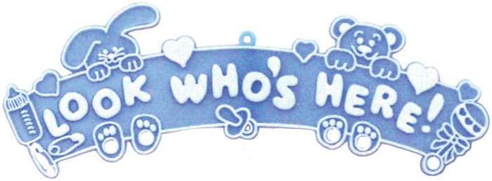 MFP223 5" Look Who's Here